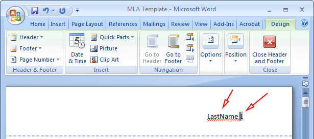 MLA Format On Microsoft Word 2013 MLAFormat