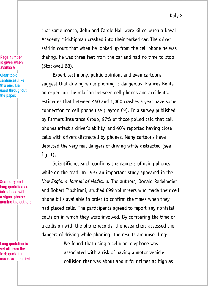 MLA Format Sample Paper MLAFormat